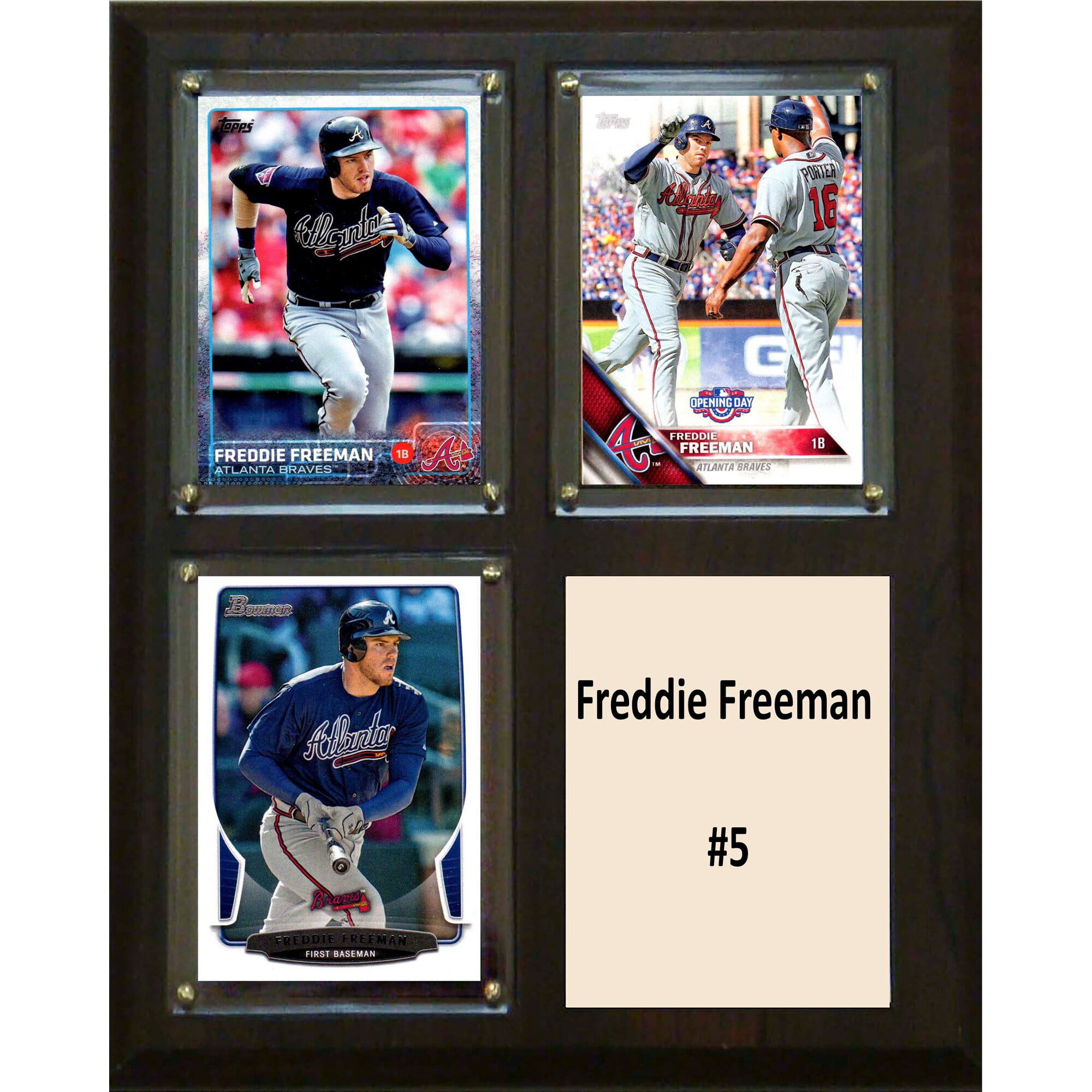 Freddie Freeman Atlanta Braves 8'' x 10'' Plaque - Walmart.com