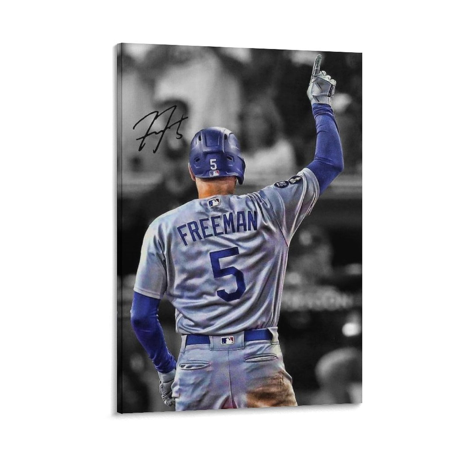 Freddie Freeman Canvas Poster Print Photo Art Painting Canvas Poster ...