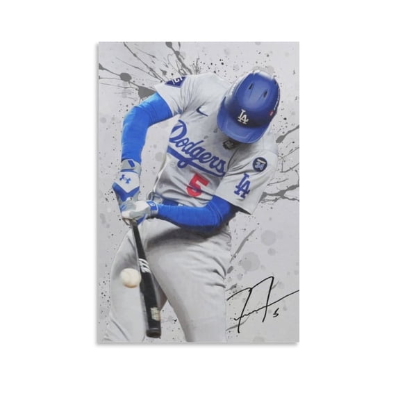 Freddie Freeman Poster Room Aesthetic Poster Print Art Wall Painting ...