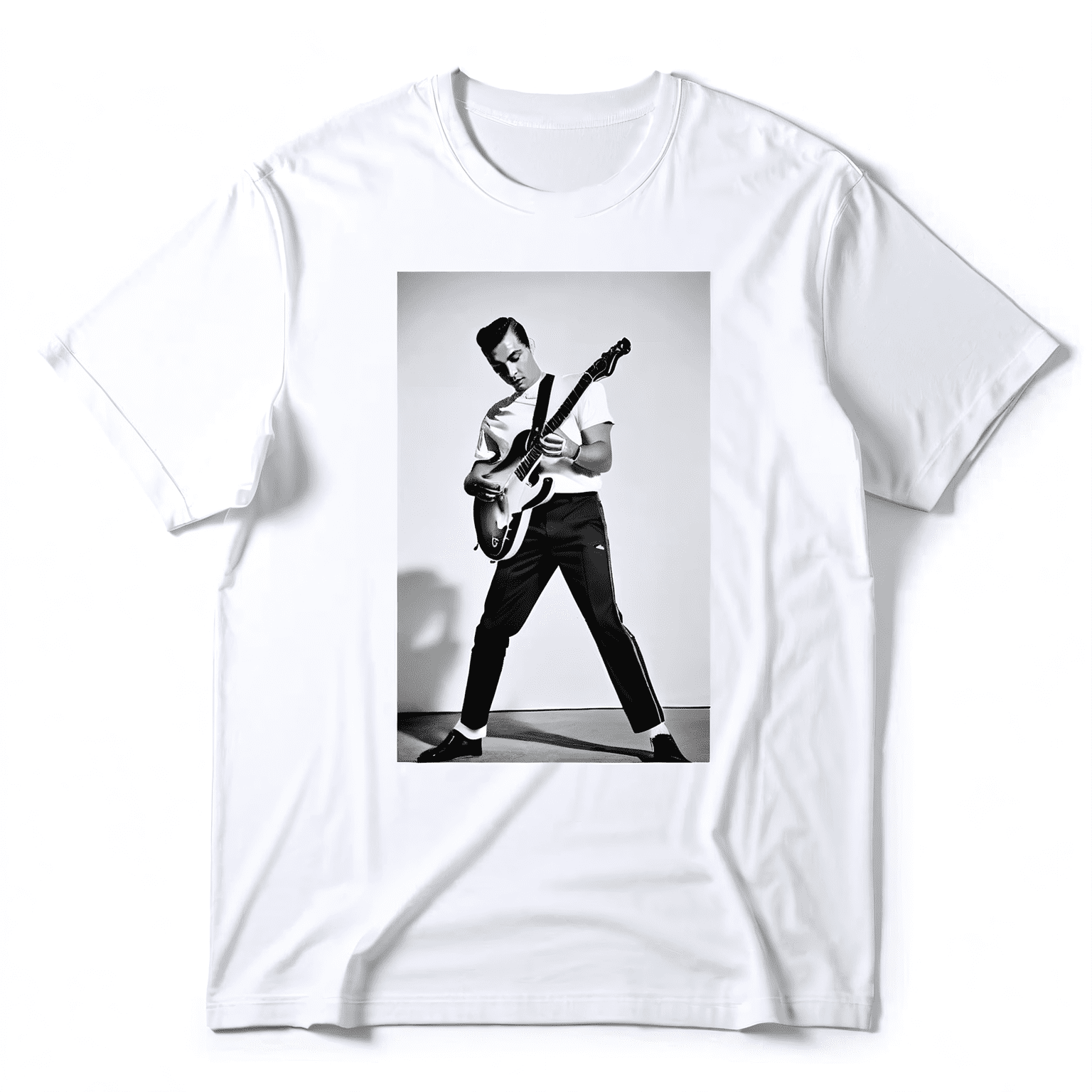 Freddie Mercury Official Howl Stage Icon B&W Photo T-Shirt - Walmart.com