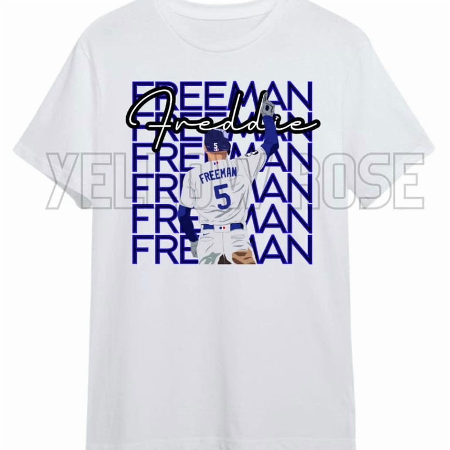 Freddie baseball Freeman Los Angeles svg png - Walmart.com