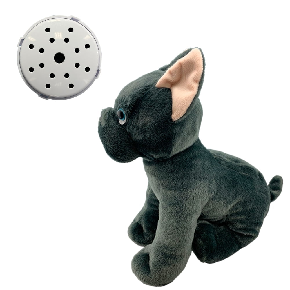 Freddie the Frenchie 16-Inch Plush Toy with Built-In Recorder, Soft and ...