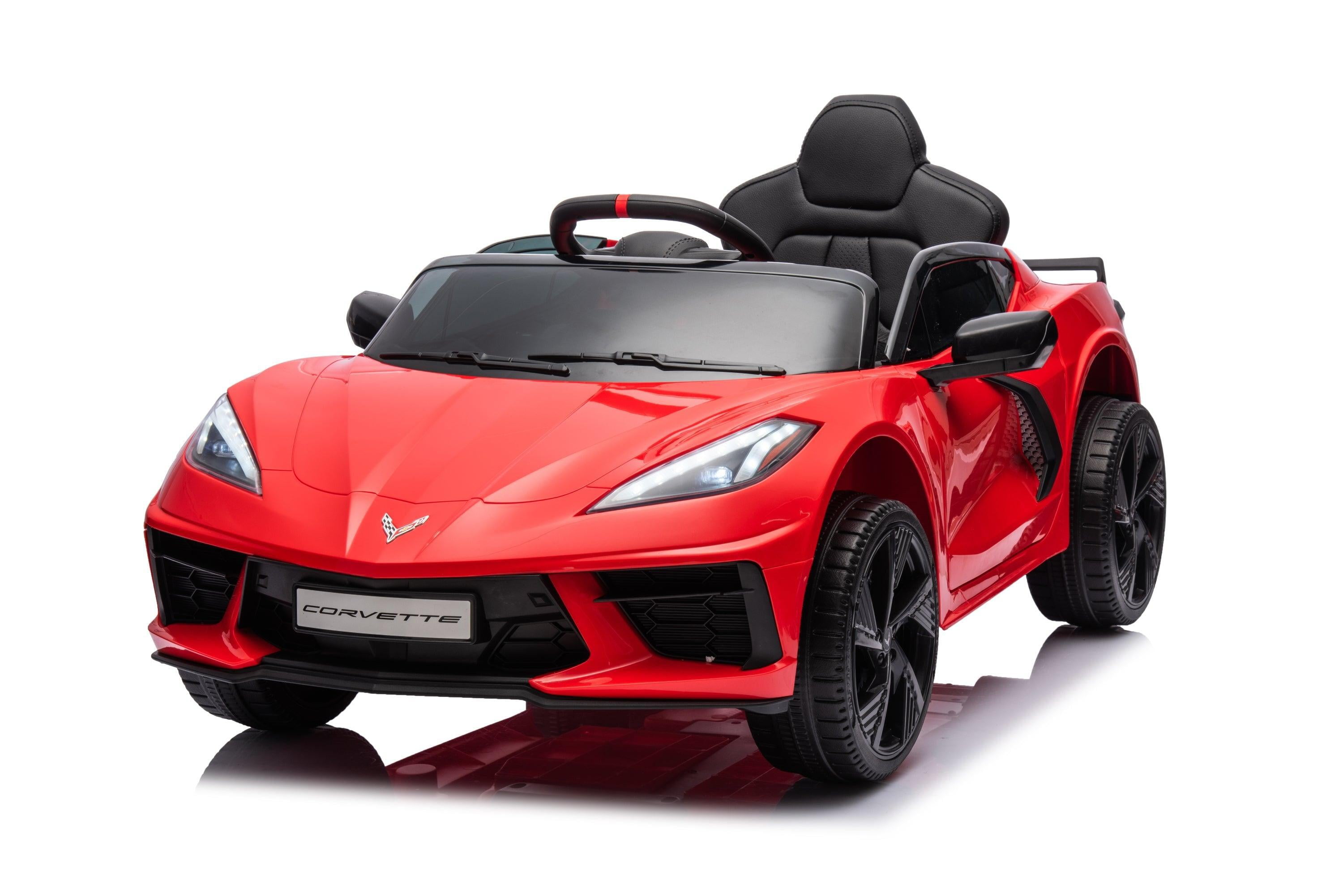 Chevrolet Corvette C8 Stingray 12V Electric Kids Ride-On Car with ...