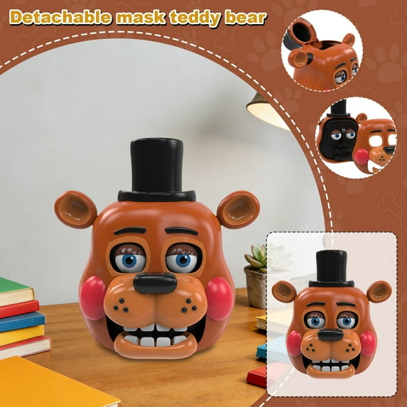 Freddy Fazbear Removable Mask Popcorn Buckets, 130oz Five Nights At ...