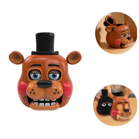 Freddy Fazbear Removable Mask Popcorn Buckets, 130oz Five Nights At ...
