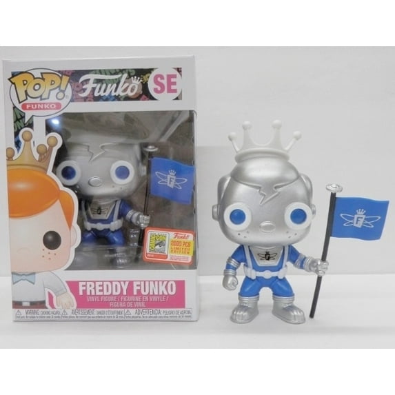 Freddy Funko Pop! Vinyl Figure Space Robot Silver & Blue (LE2000) [SE ...