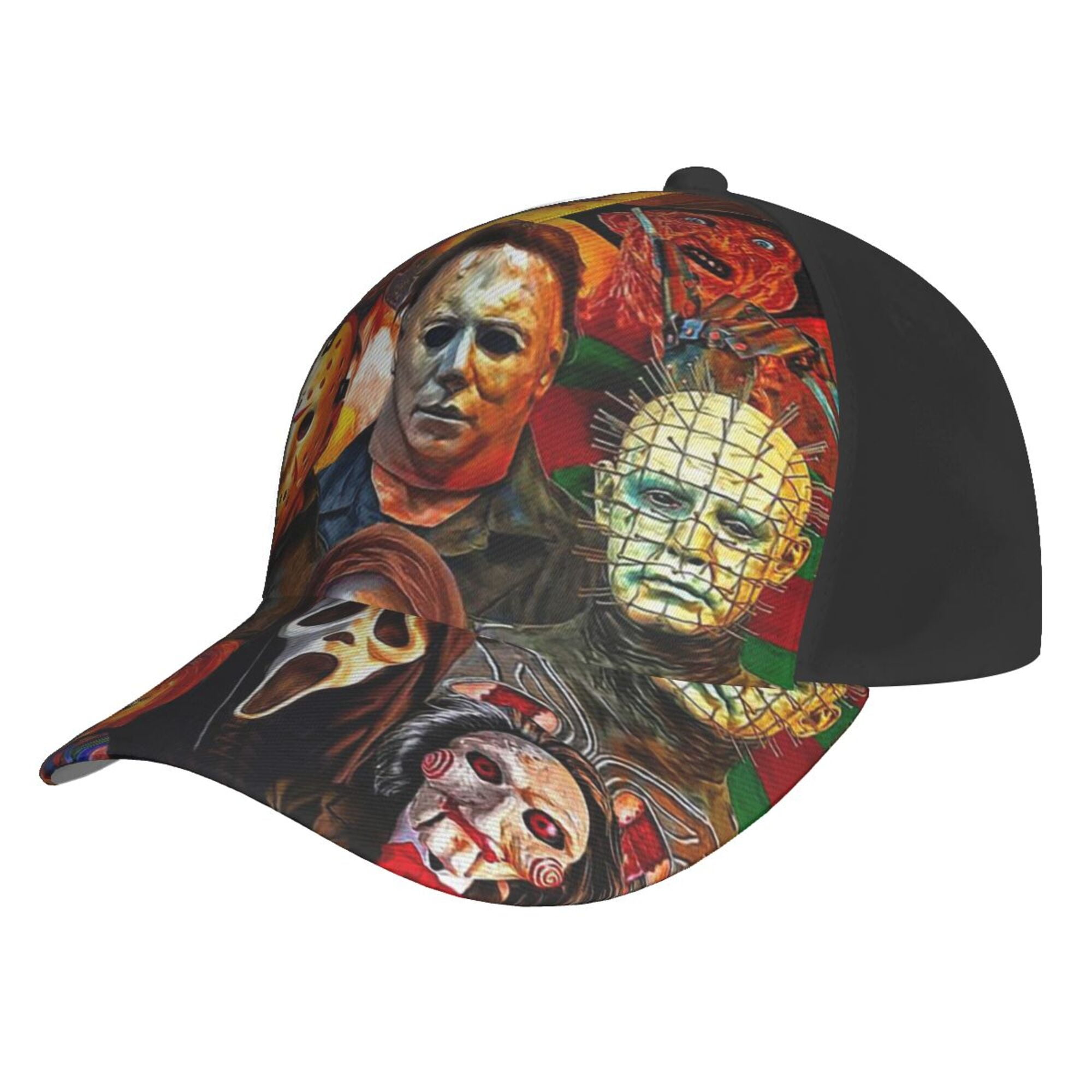 Freddy Krueger Horror Baseball Cap Adjustable Snapback Hats Summer ...