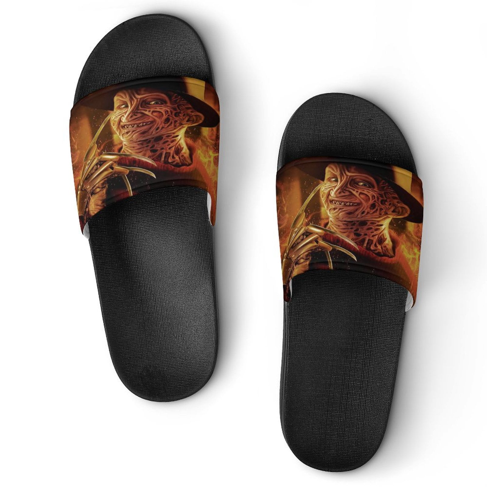 Freddy Krueger Horror Nightmare Slides Sandals House Slippers Non-Slip ...