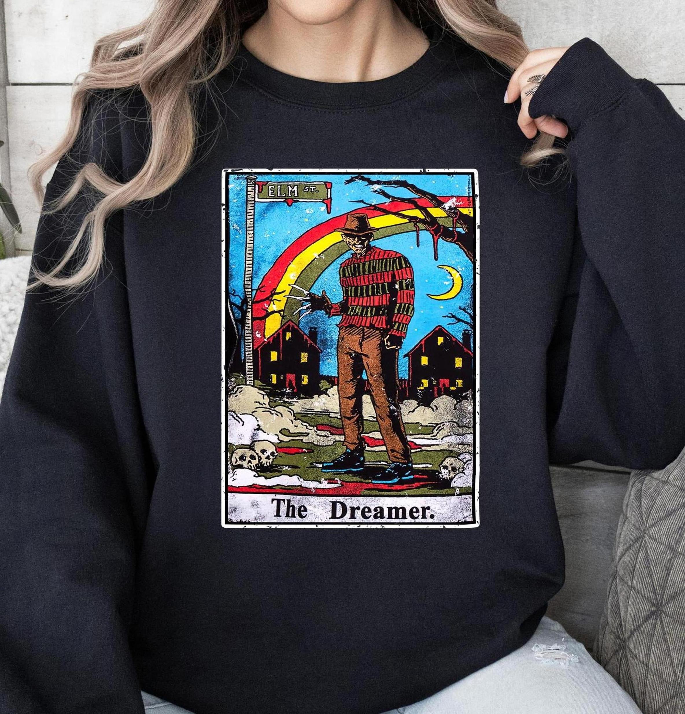 Freddy Krueger a Nightmare Street Movie Tarot Card Dreamer Horror ...