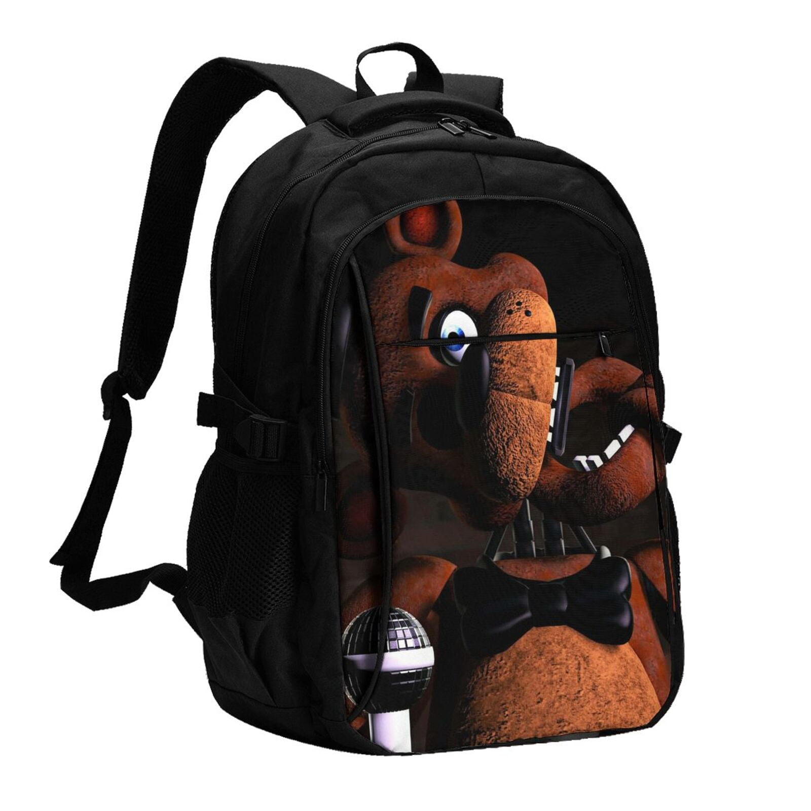 Freddy'S Fnaf Large Travel Laptop Backpack With Usb Charging Port ...
