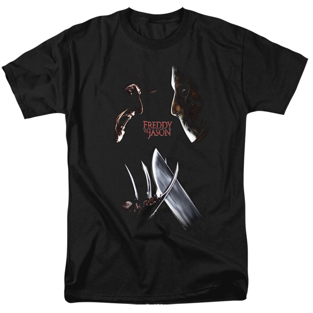 Freddy VS Jason Face Off Poster Licensed T-Shirt - Walmart.com
