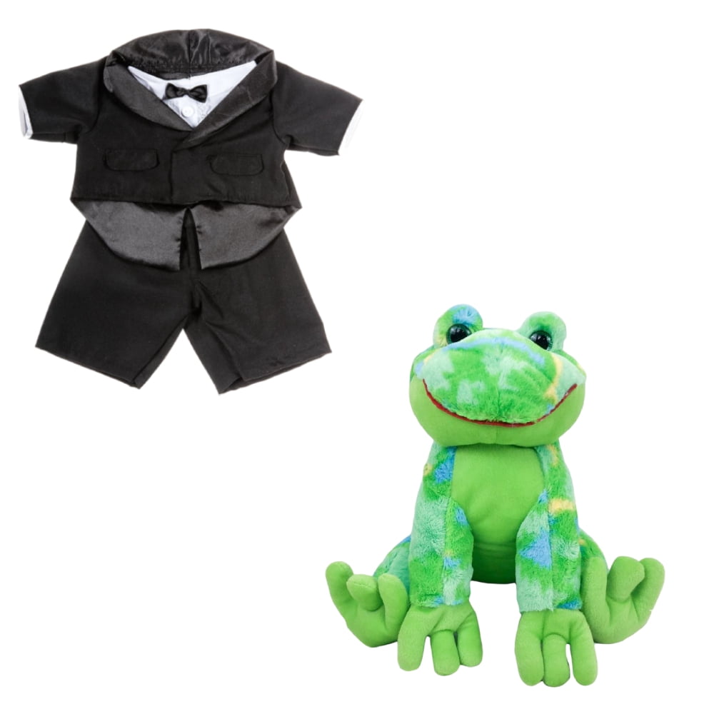 Freddy the Frog 16 Inch with Tuxedo Costume Stuffed Animal, Adorable ...
