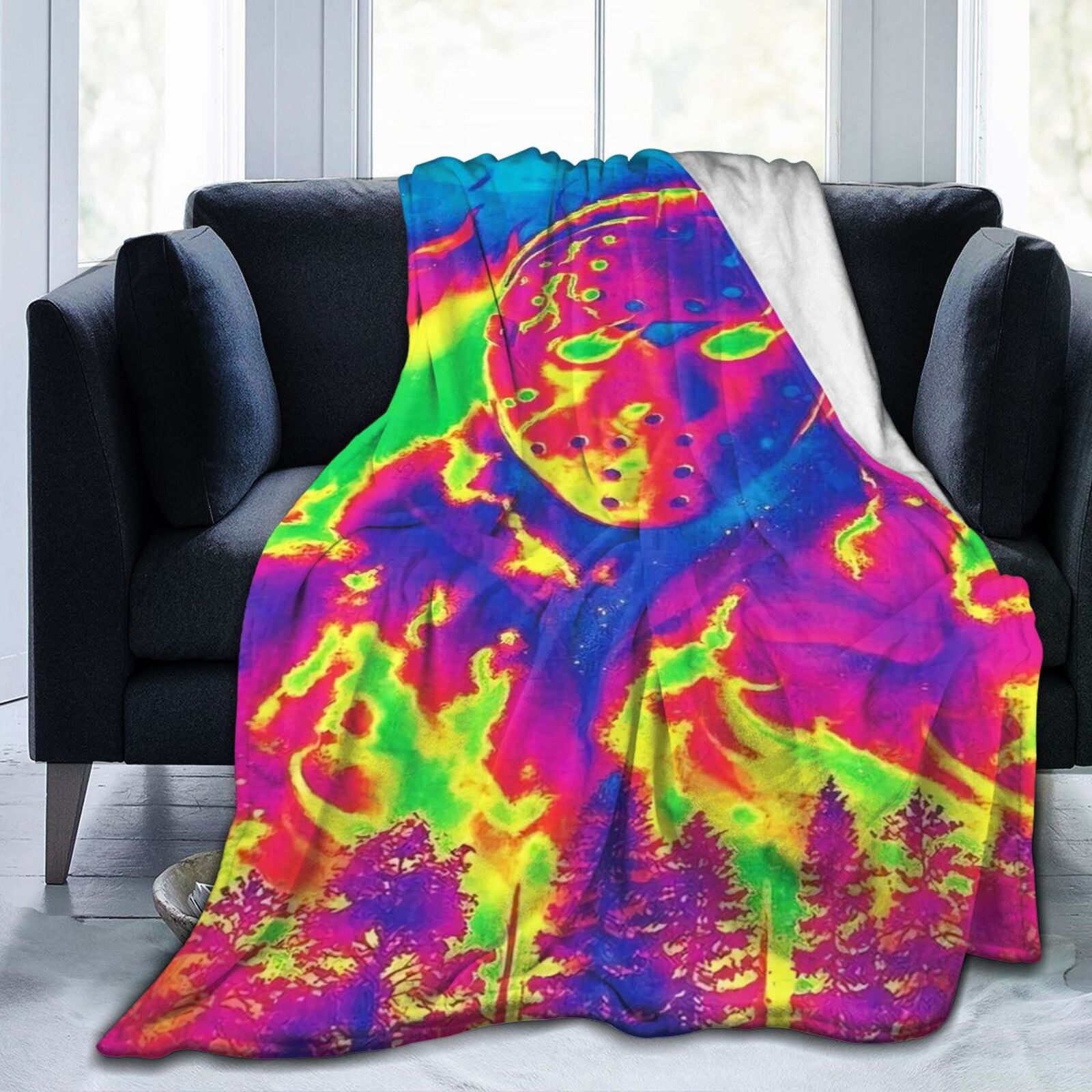 Freddy vs Jason Horror Blanket Soft Cozy Fleece Throw Blanket Gift for ...