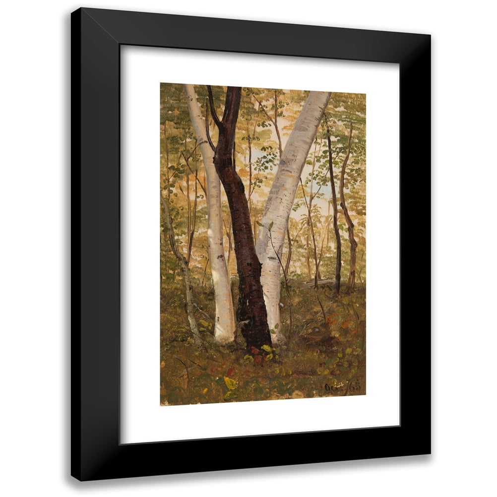 Frederic Edwin Church 11x14 Black Modern Framed Museum Art Print Titled ...