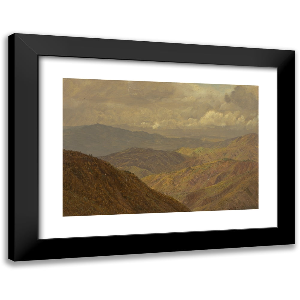 Frederic Edwin Church 14x11 Black Modern Framed Museum Art Print Titled ...