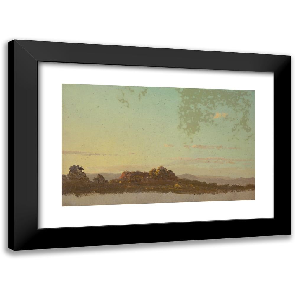 Frederic Edwin Church 14x11 Black Modern Framed Museum Art Print Titled ...