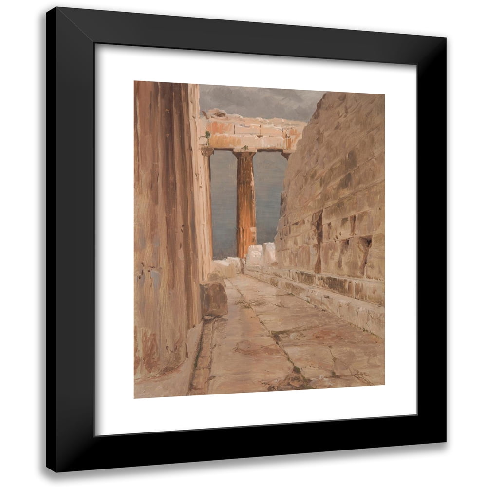 Frederic Edwin Church 15x18 Black Modern Framed Museum Art Print Titled ...