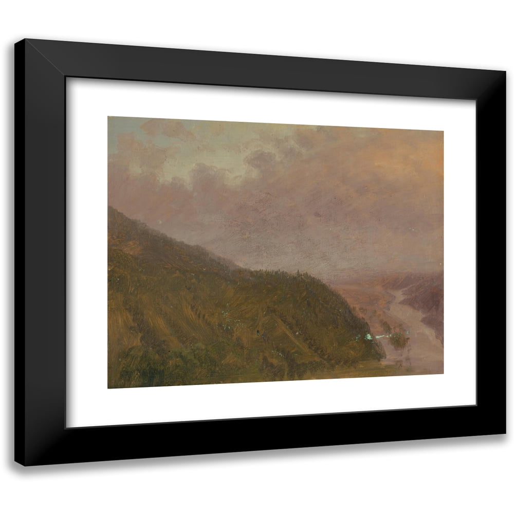 Frederic Edwin Church 18x15 Black Modern Framed Museum Art Print Titled ...