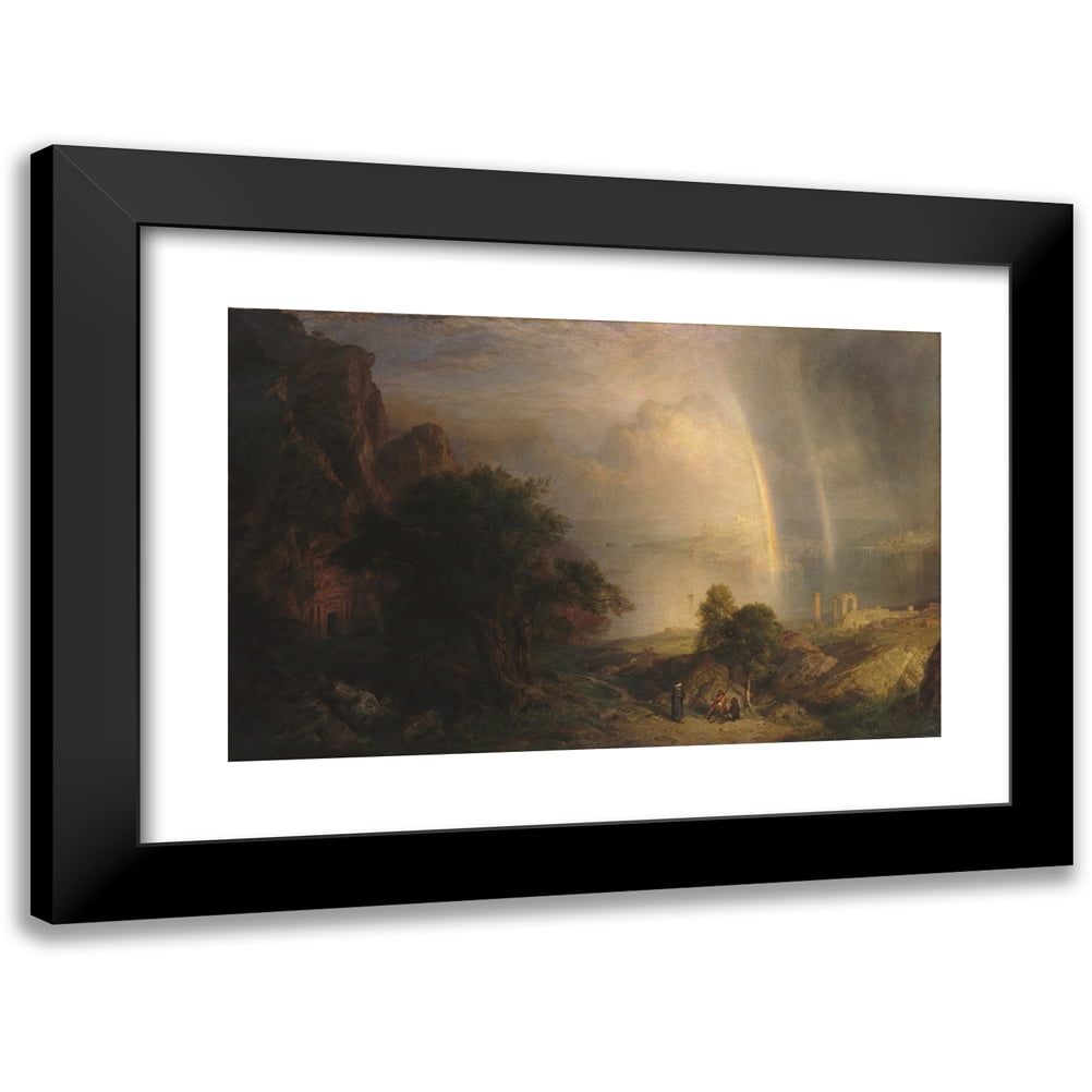 Frederic Edwin Church 24x17 Black Modern Framed Museum Art Print Titled ...