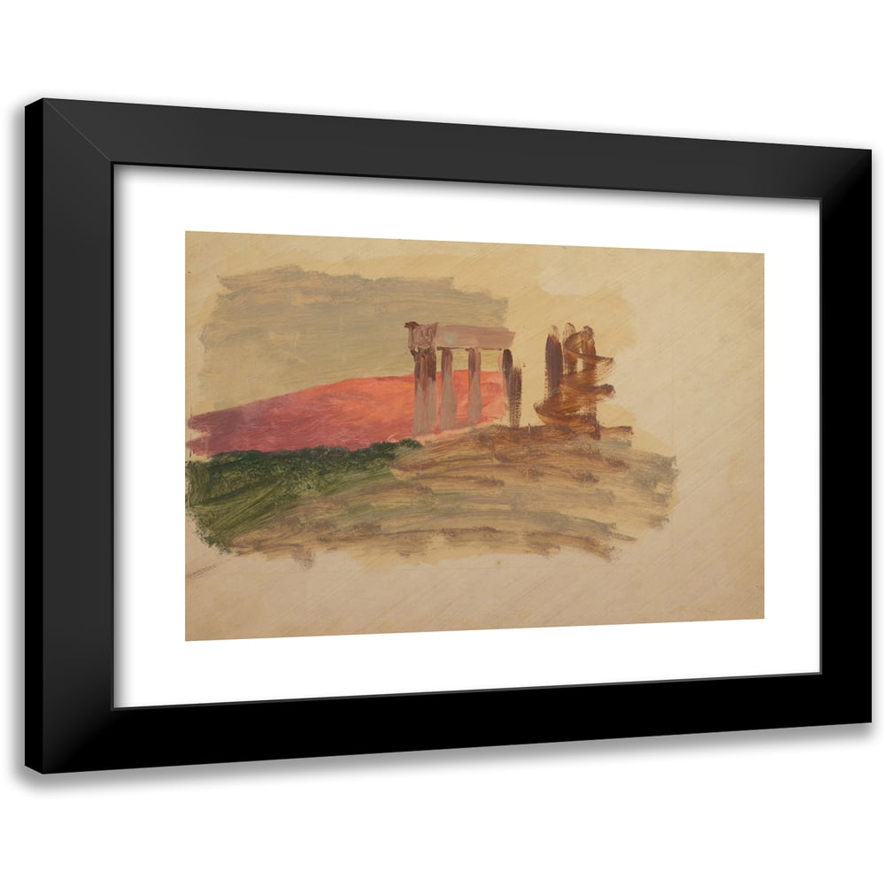 Frederic Edwin Church 24x18 Black Modern Framed Museum Art Print Titled ...