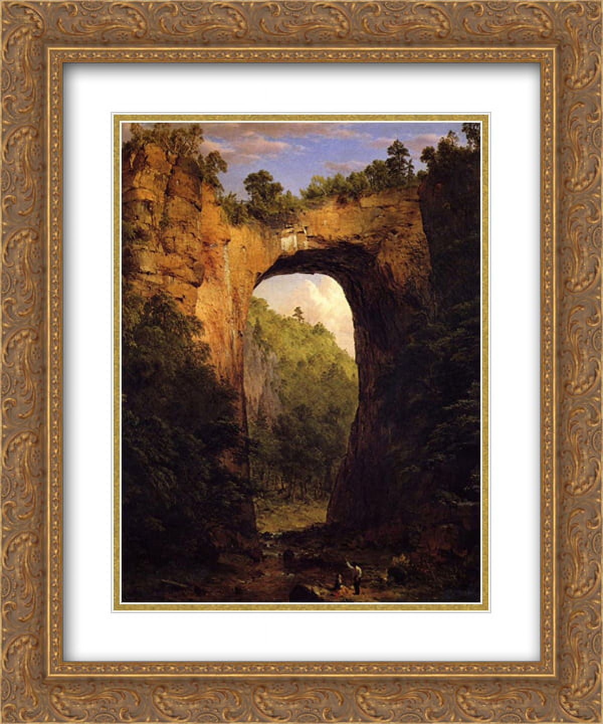 Frederic Edwin Church 2x Matted 20x24 Gold Ornate Framed Art Print 'The ...