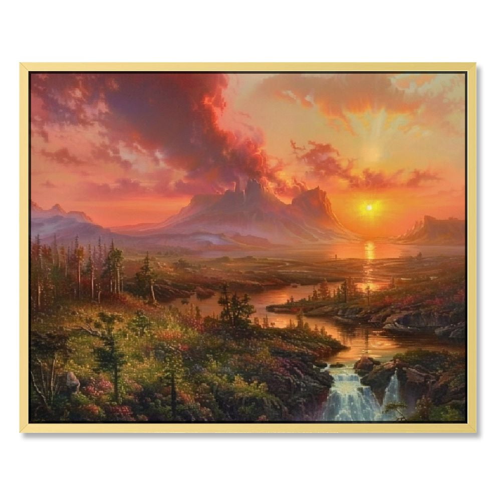 Frederic Edwin Church Wall Art - Cotopaxi Poster - Natural Landscape ...