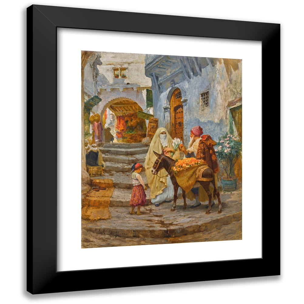 Frederick Arthur Bridgman 15x18 Black Modern Framed Museum Art Print ...