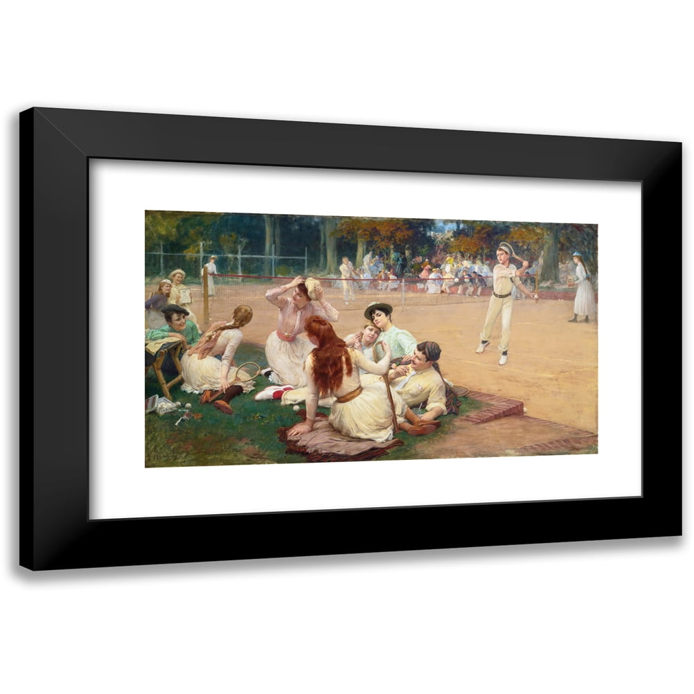Frederick Arthur Bridgman 24x15 Black Modern Framed Museum Art Print ...