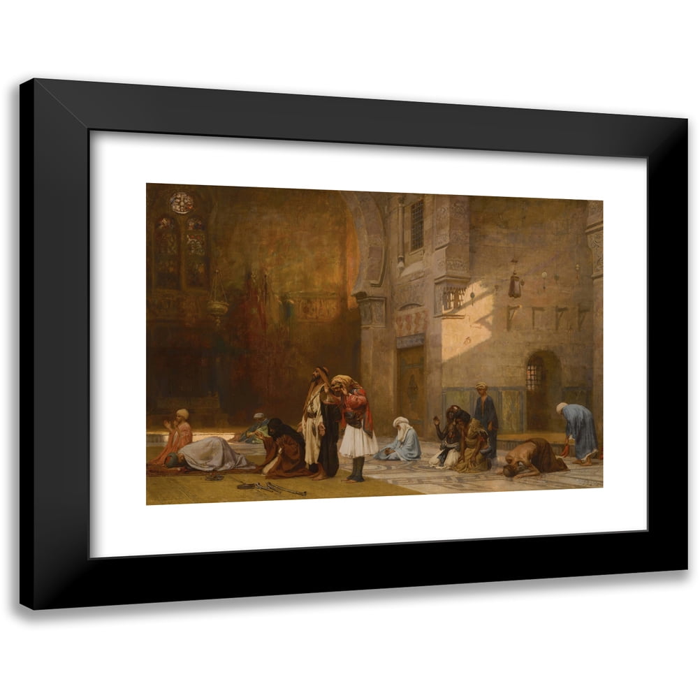 Frederick Arthur Bridgman 24x18 Black Modern Framed Museum Art Print ...