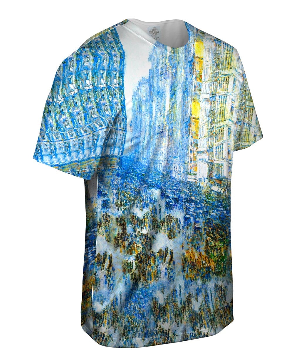 Frederick Childe Hassam - Fifth Avenue in Winter 1919 Mens T-Shirt All ...
