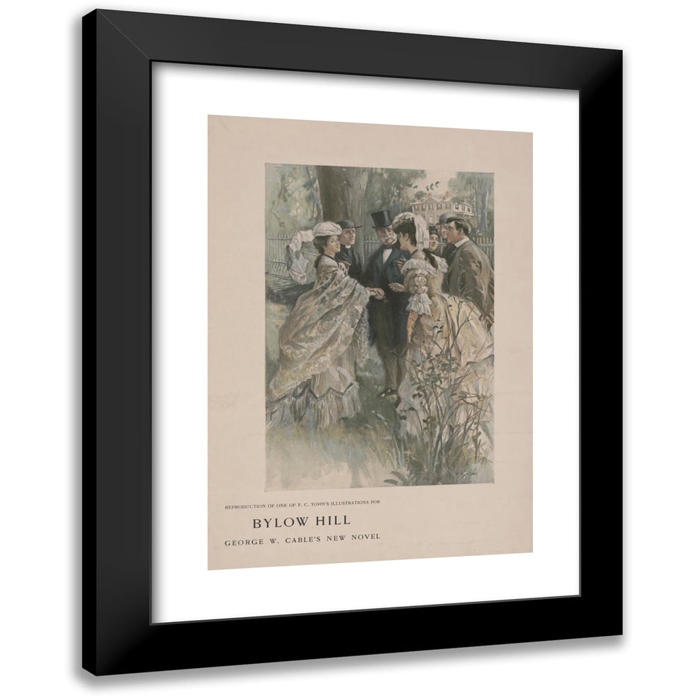 Frederick Coffay Yohn 11x14 Black Modern Framed Museum Art Print Titled ...