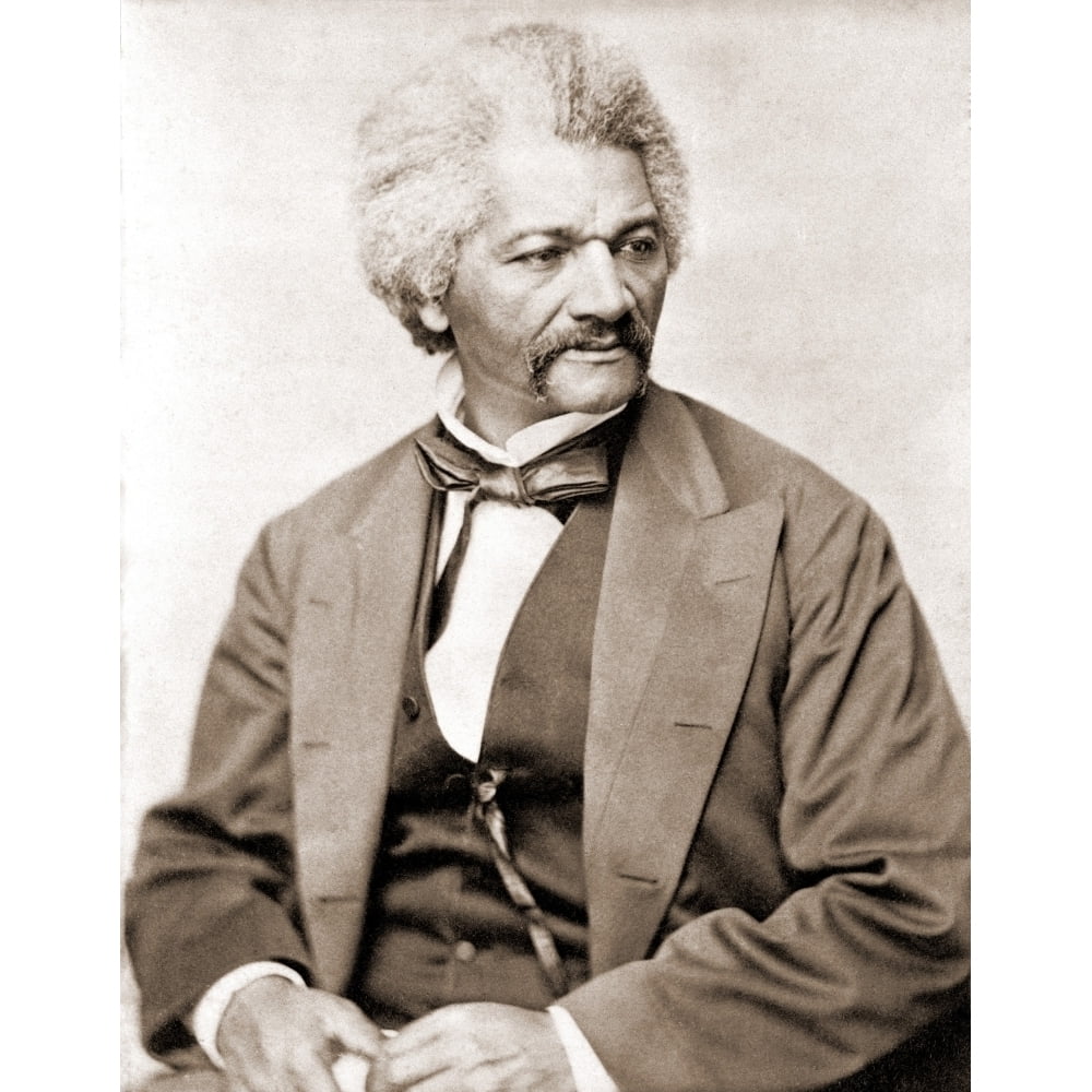 Frederick Douglass History Poster Print - Walmart.com