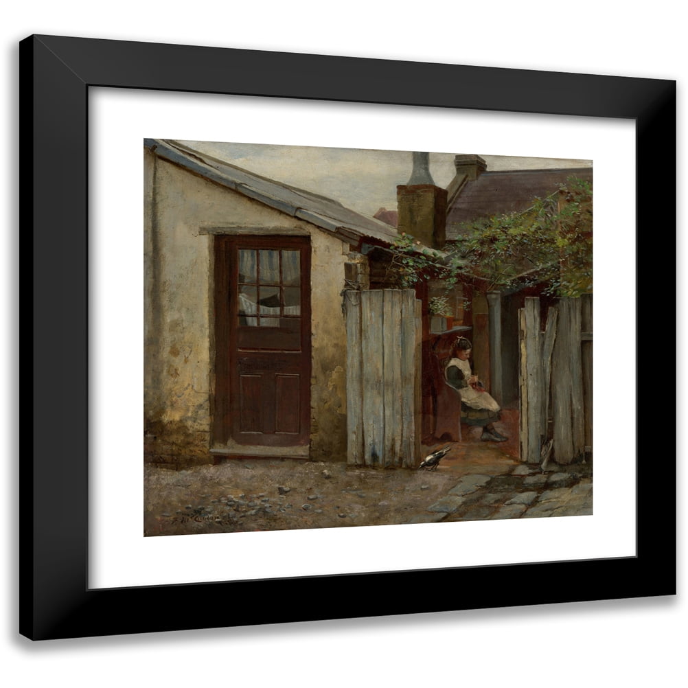 Frederick McCubbin 16x15 Black Modern Framed Museum Art Print Titled ...