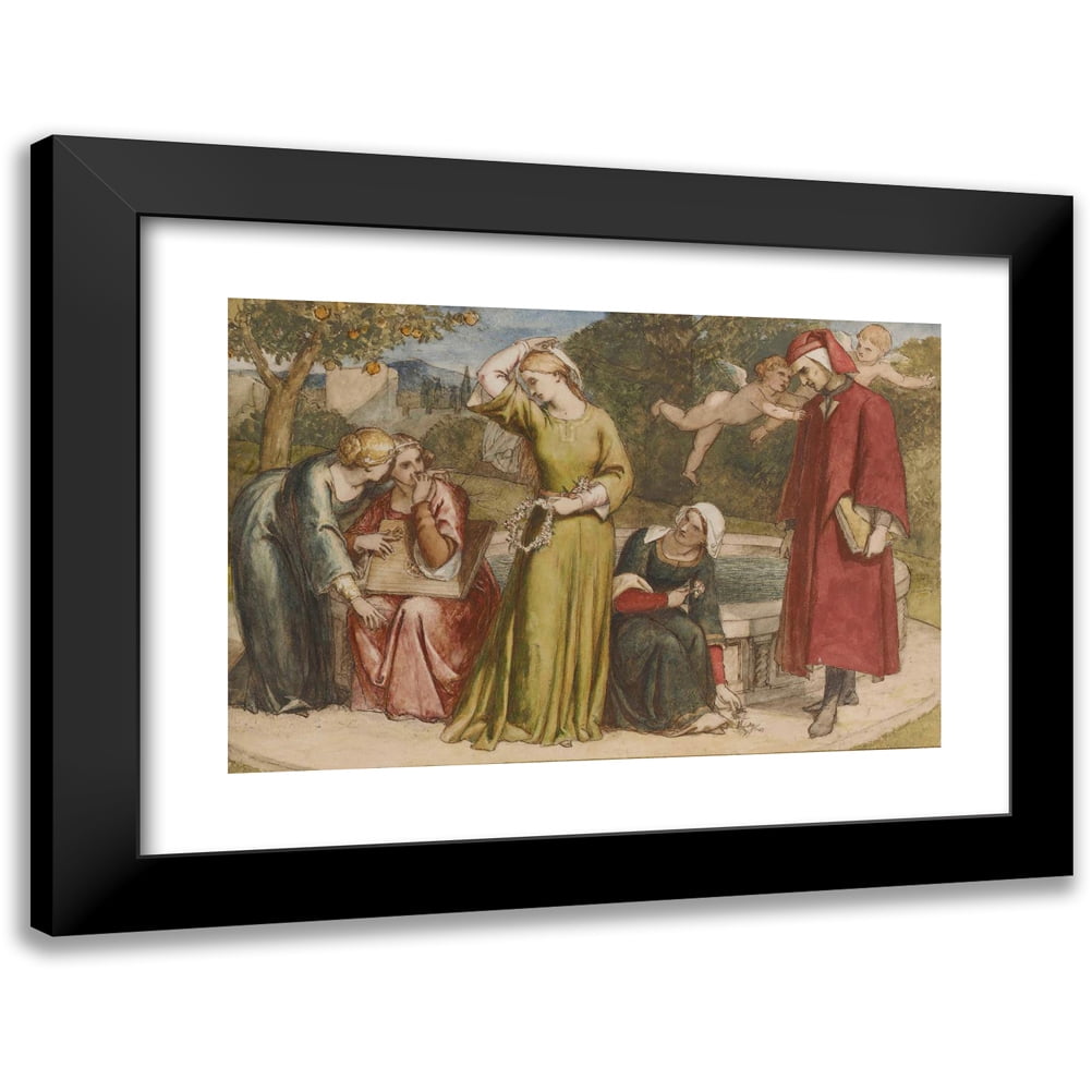 Frederick Richard Pickersgill 14x11 Black Modern Framed Museum Art ...