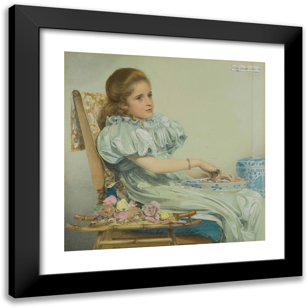 Frederick Sandys 15x15 Black Modern Framed Museum Art Print Titled ...