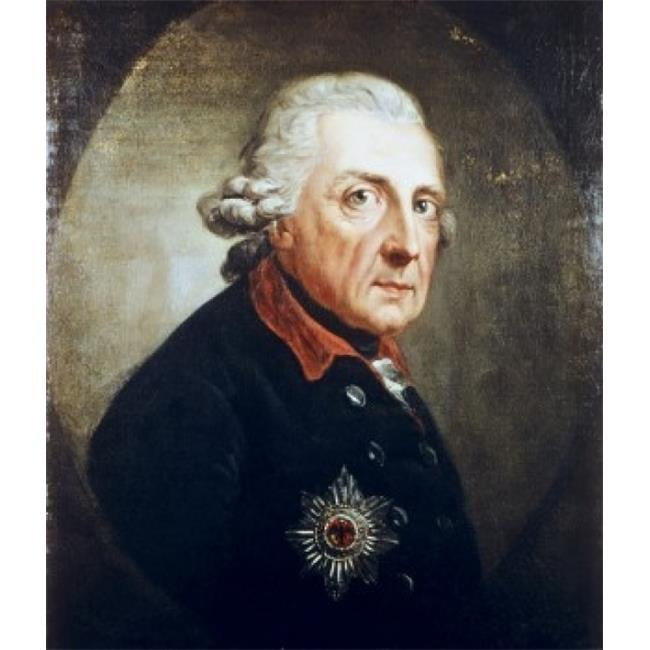 Frederick The Great Anton Graff - 1736-1813 Swiss Poster Print - 24 x ...