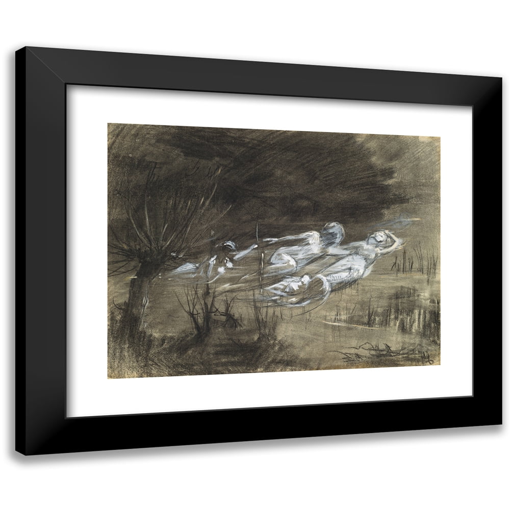 Frederick Trapp Friis 24x19 Black Modern Framed Museum Art Print Titled ...