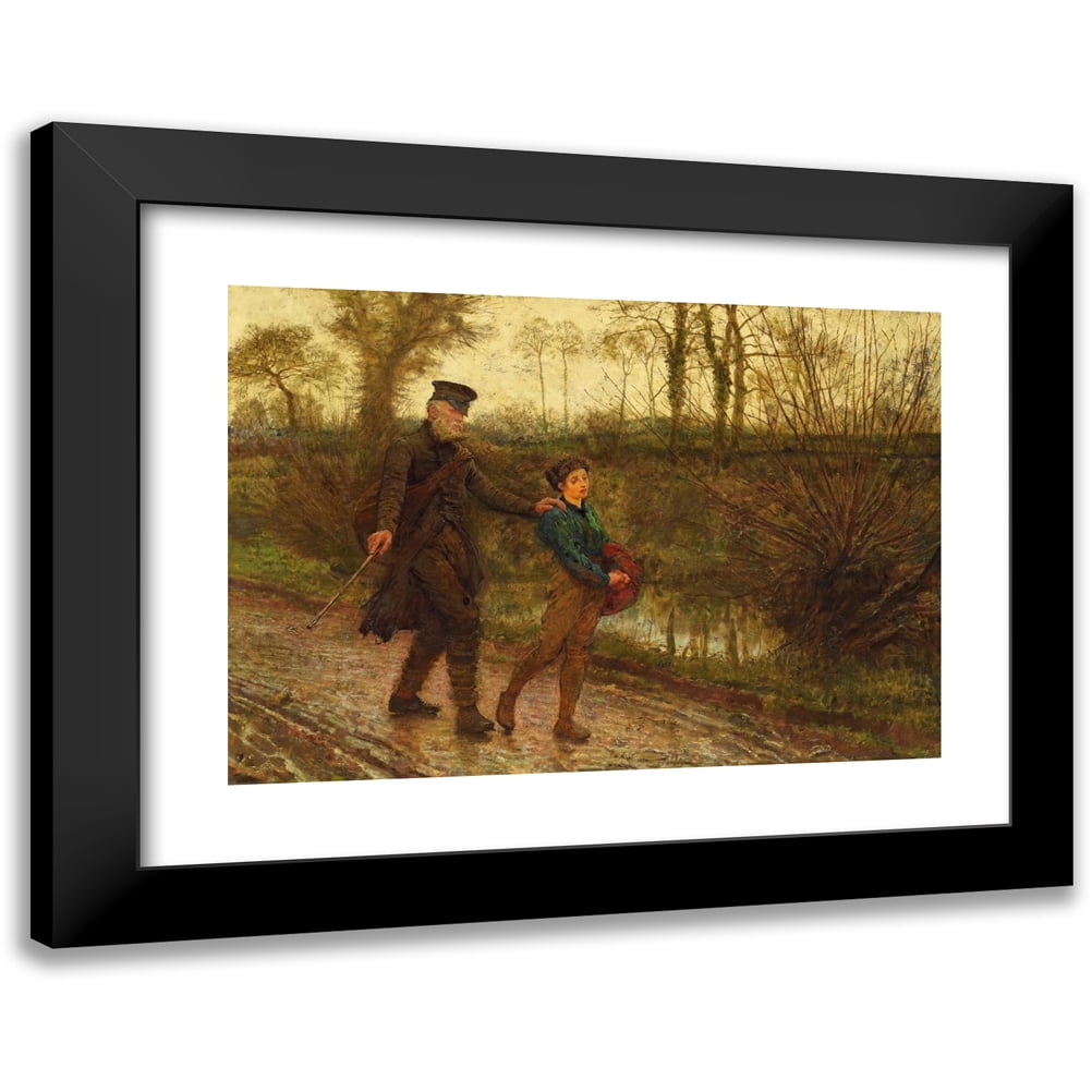 Frederick Walker 14x11 Black Modern Framed Museum Art Print Titled ...
