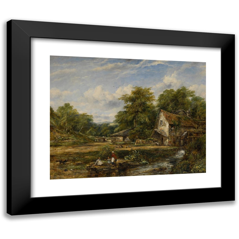 Frederick Waters Watts 24x20 Black Modern Framed Museum Art Print ...