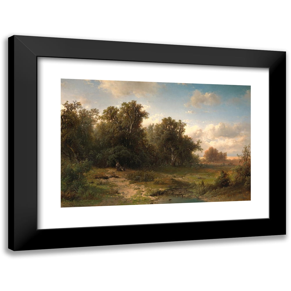 Frederik Hendrik Hendriks 14x11 Black Modern Framed Museum Art Print ...
