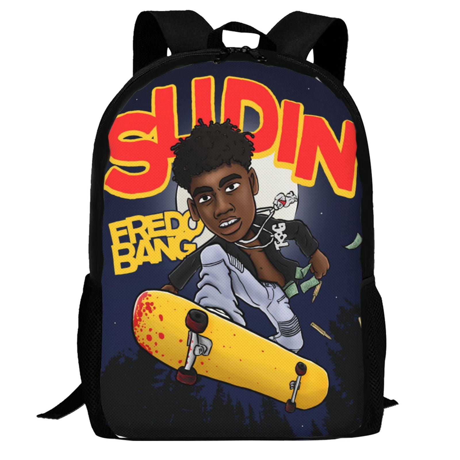 Fredo Bang Backpack,3d Print Laptop Backpack Lightweight Casual Daypack ...