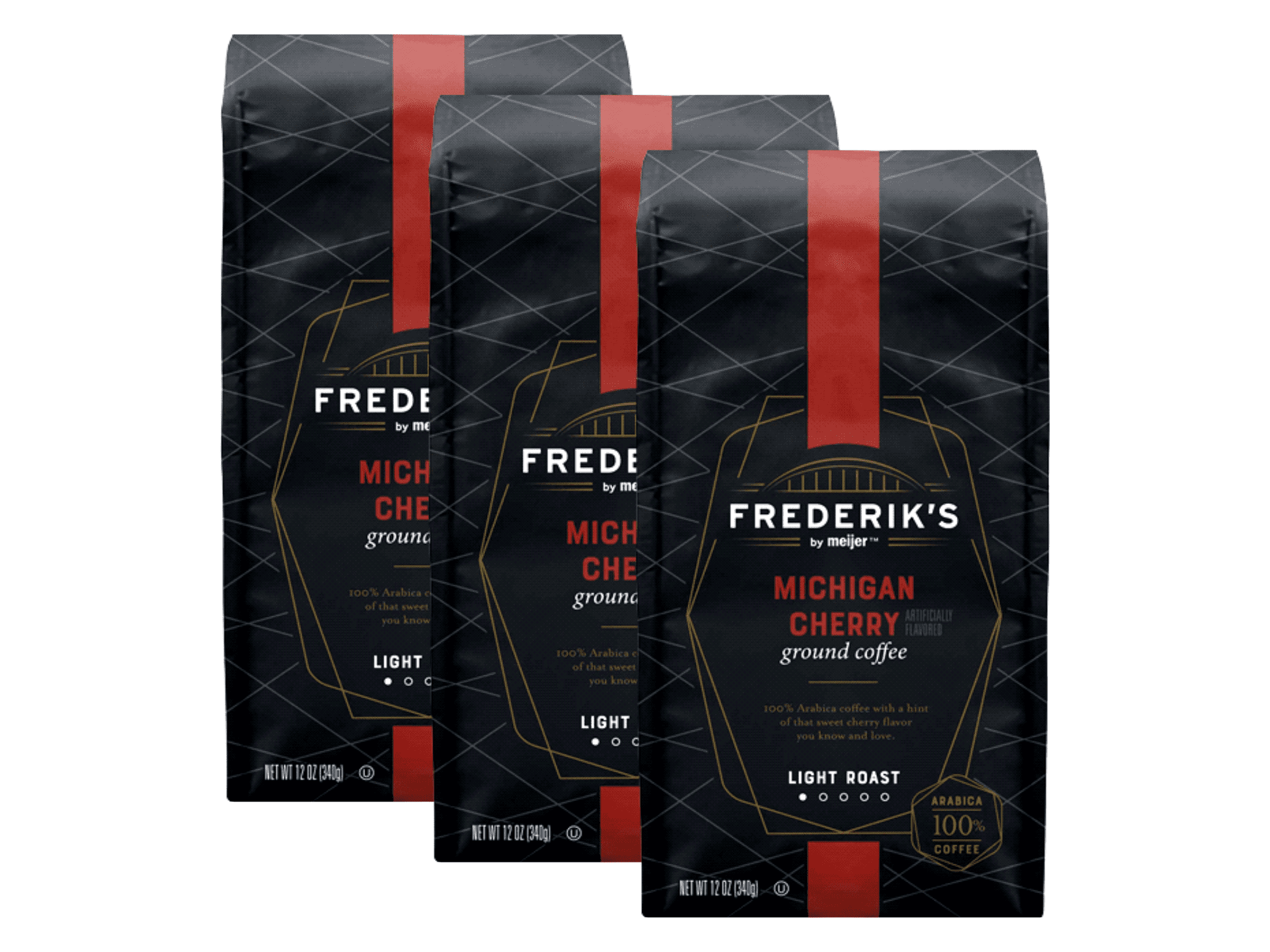 Fredrick’s by Meijer Michigan Cherry Ground Coffee, 12 oz with Reusable ...