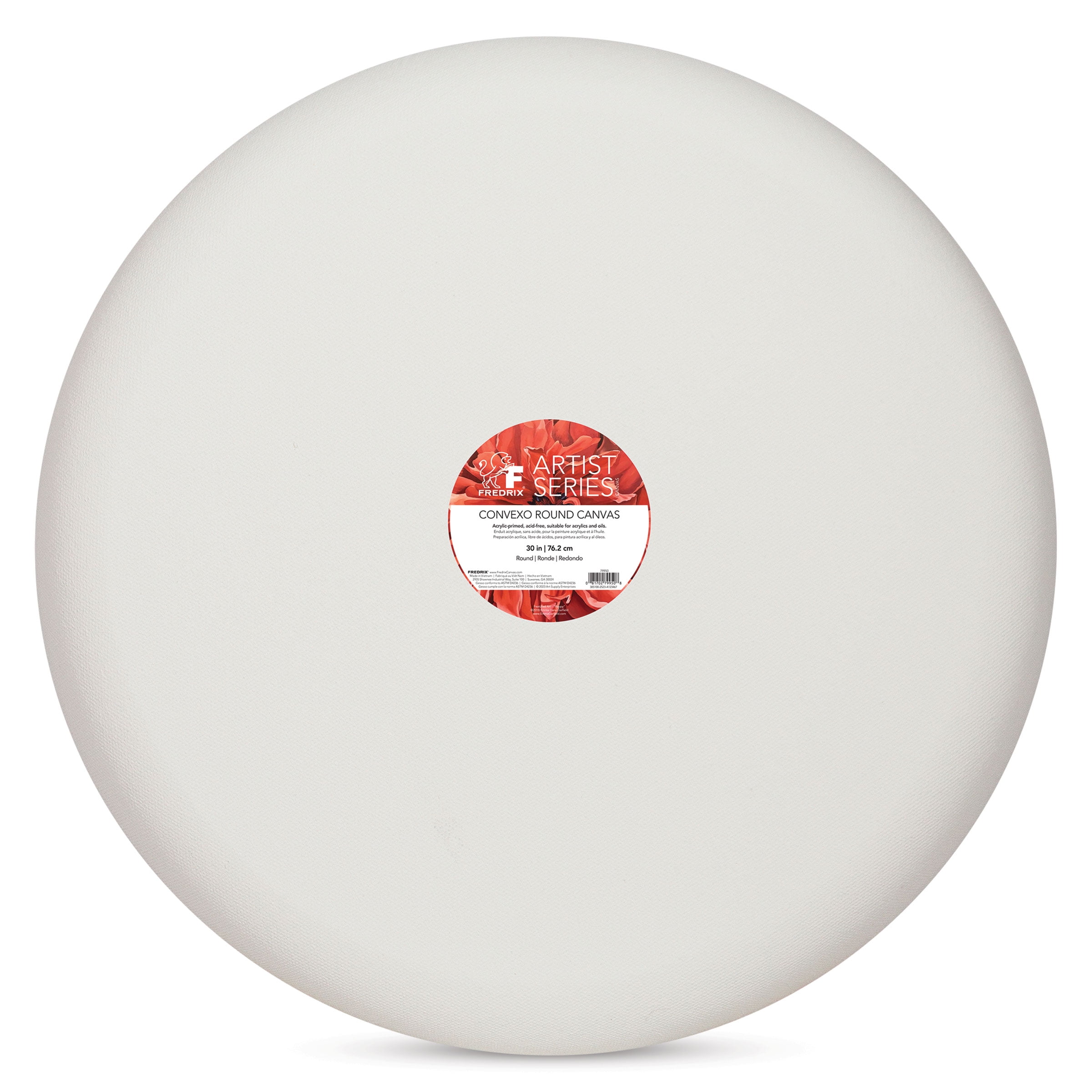 Fredrix Convexo Canvas - 30", Round - Walmart.com