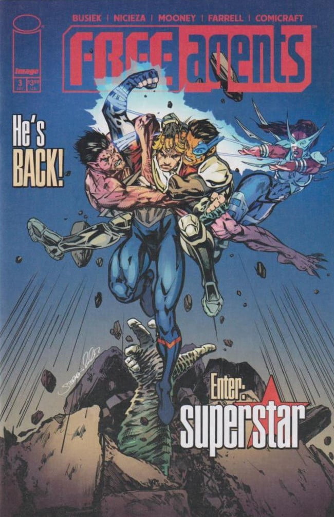 Free Agents #3A VF ; Image Comic Book - Walmart.com