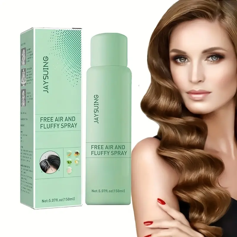 Free Air and Fluffy Spray,Fluffy Volumizing Hair Spray,Quick Volume ...