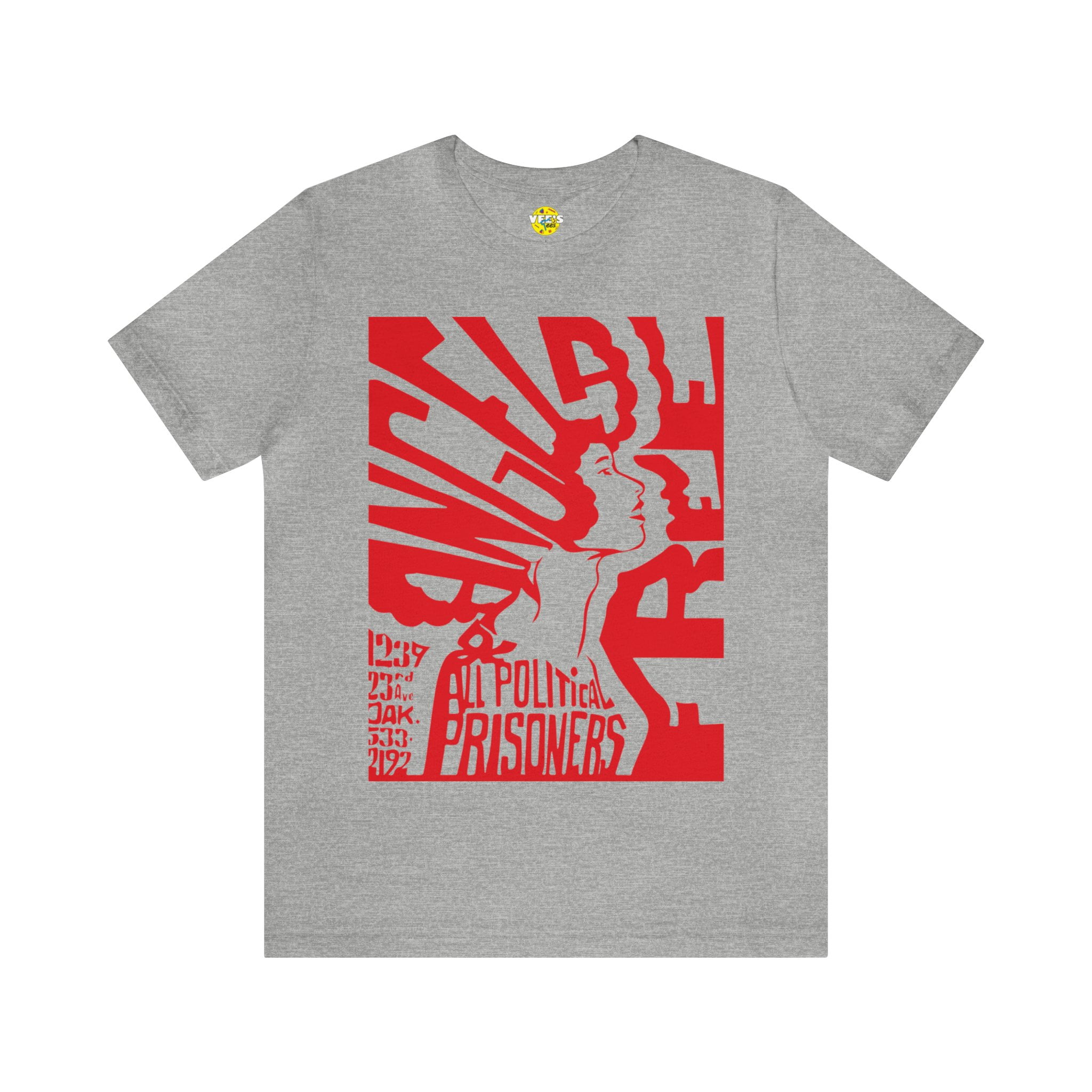 Free Angela Retro Protest Poster TShirt, Black History Icon Tee ...