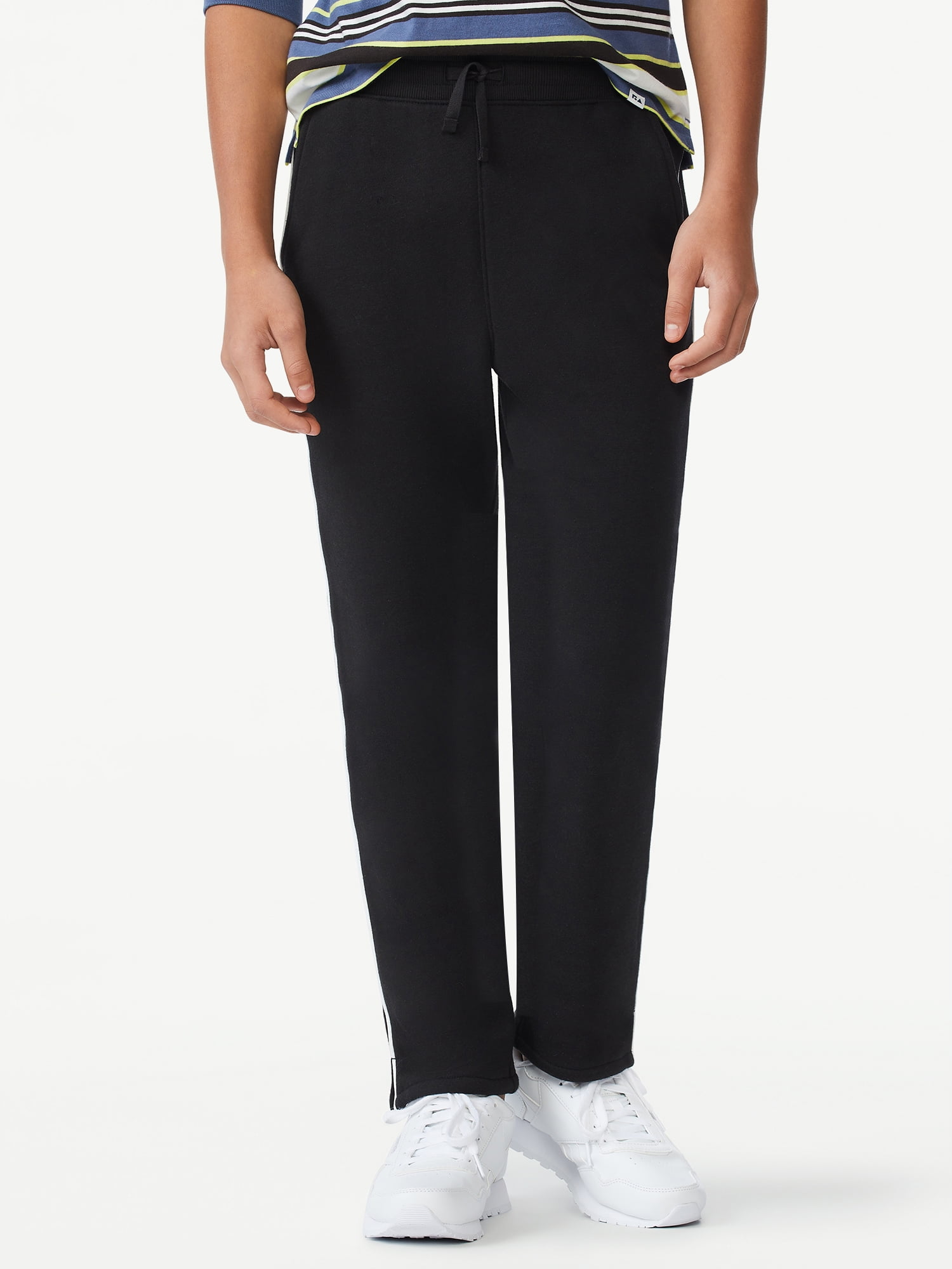 Free Assembly Boys Fleece Track Pants, Sizes 4-18 - Walmart.com