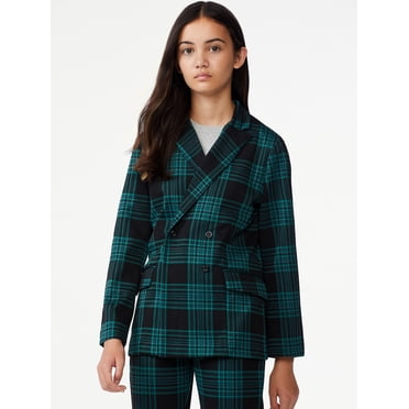 Free Assembly Women’s Double Breasted Blazer, Sizes XS-XXXL - Walmart.com