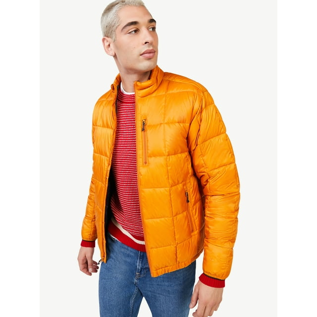 Free Assembly Men's Box Quilted Jacket - Walmart.com