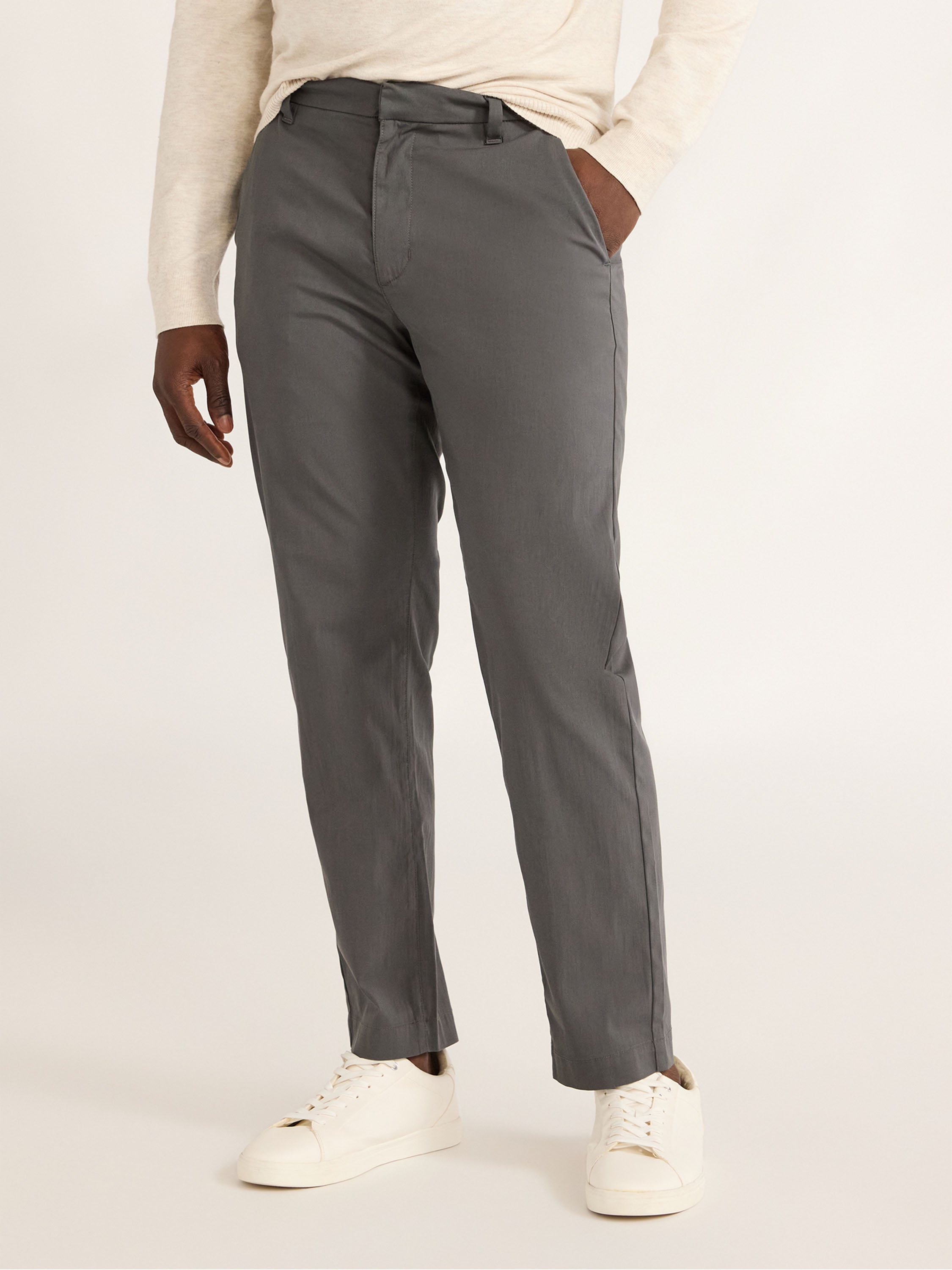 Free Assembly Men's Elastic Waist Commuter Pants, Sizes S-XXXL ...